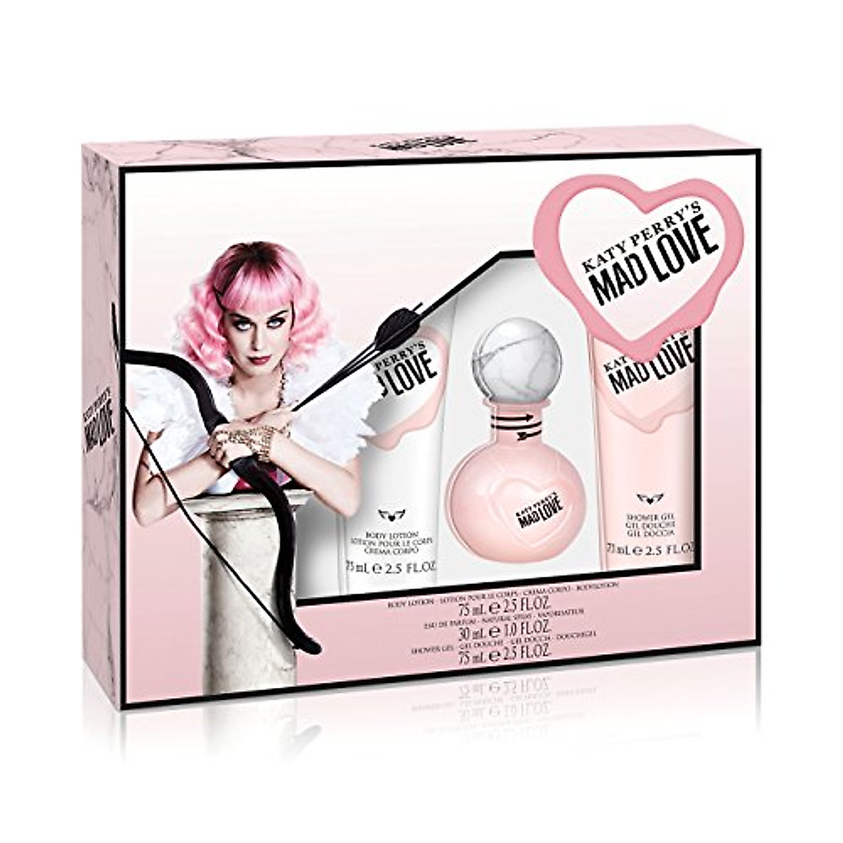 Katy Perry Mad Love 3 PC - 1.0 oz Eau de Parfum, 2.5 oz Shower Gel, 2.5 oz Body Lotion