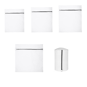 DLOULP Simple Laundry Bag Delicates Clothing Washing Bags with Houseware Laundry Bra Lingerie Wash Bag 5 Sizes