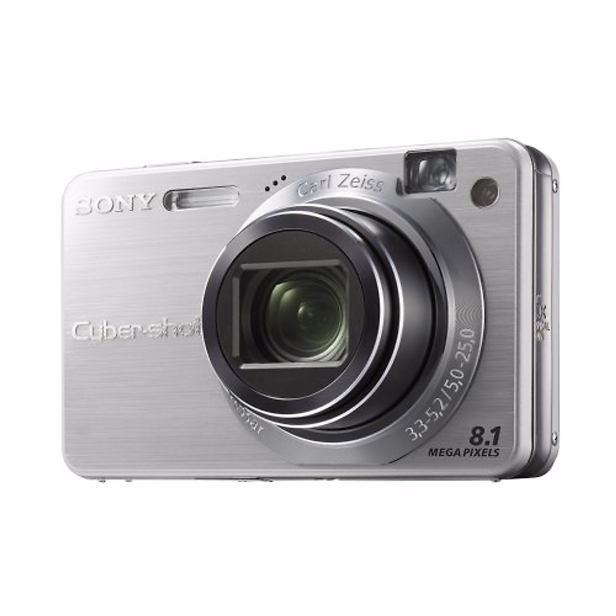 Sony Cybershot DSCW150 8.1MP Digital Camera with 5x Optical Zoom with Super Steady Shot (Silver)