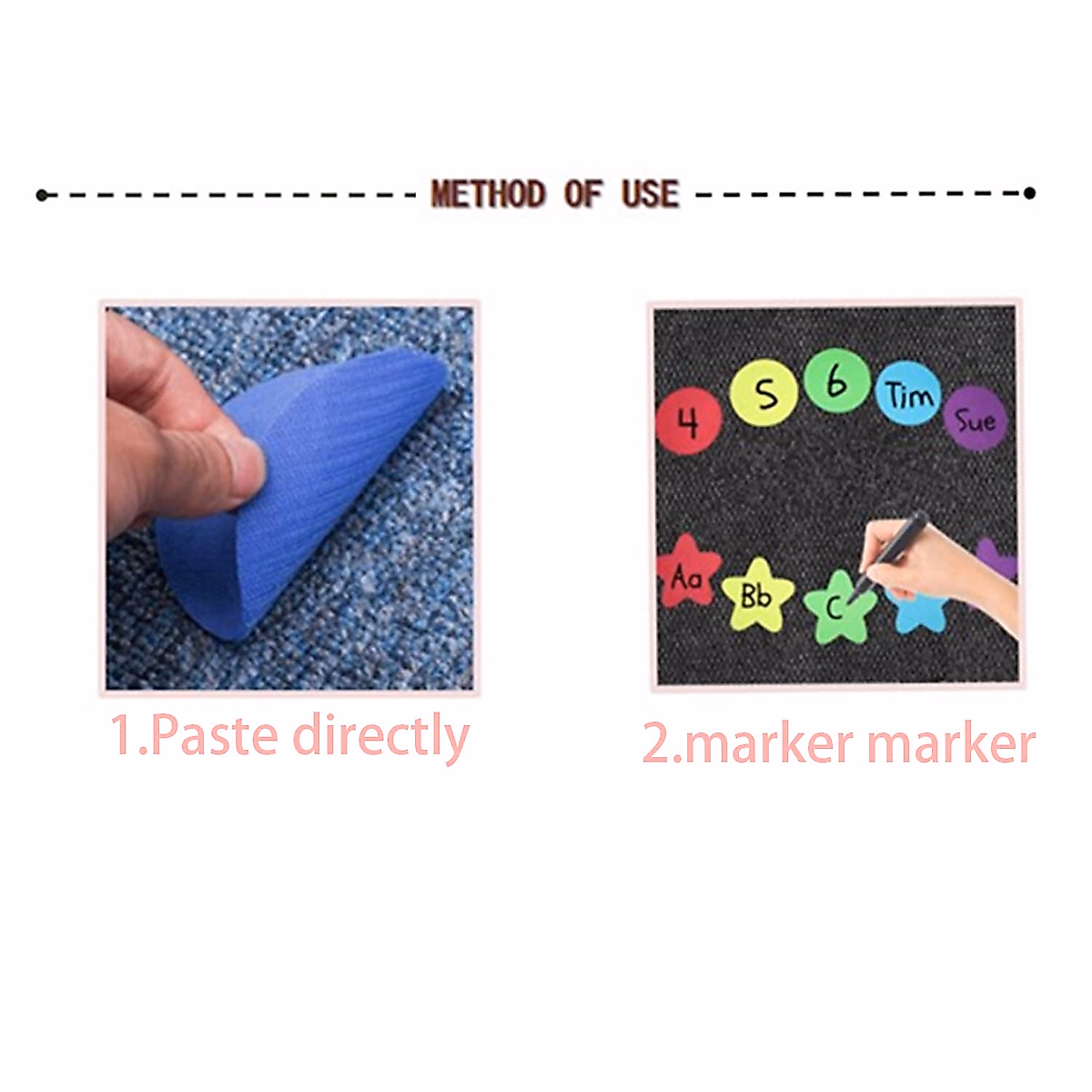 RIENER 60 Pieces Carpet Spots Markers Floor Dots Carpet Circles Carpet Markers for Classroom Decoration Elementary School Teacher Supplies, 6 Colors