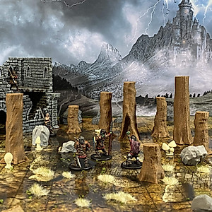 Extruded Gaming Forest Trees Set 2