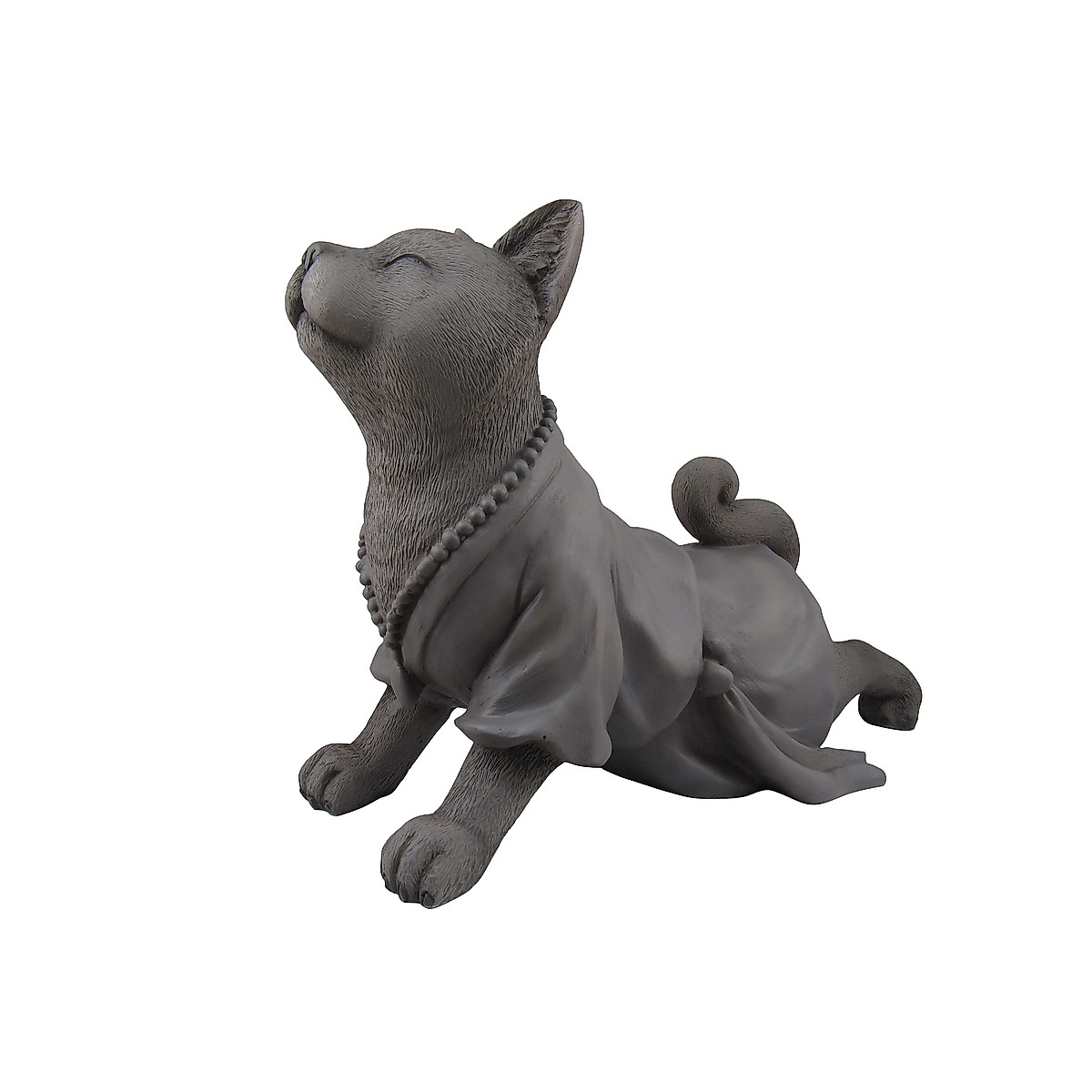 World of Wonders Zen Animals Meditation Outdoor Garden Statues | Asian Patio Decor and Front Yard Statues | Garden Welcome Statue Zen Items for Office - Cat
