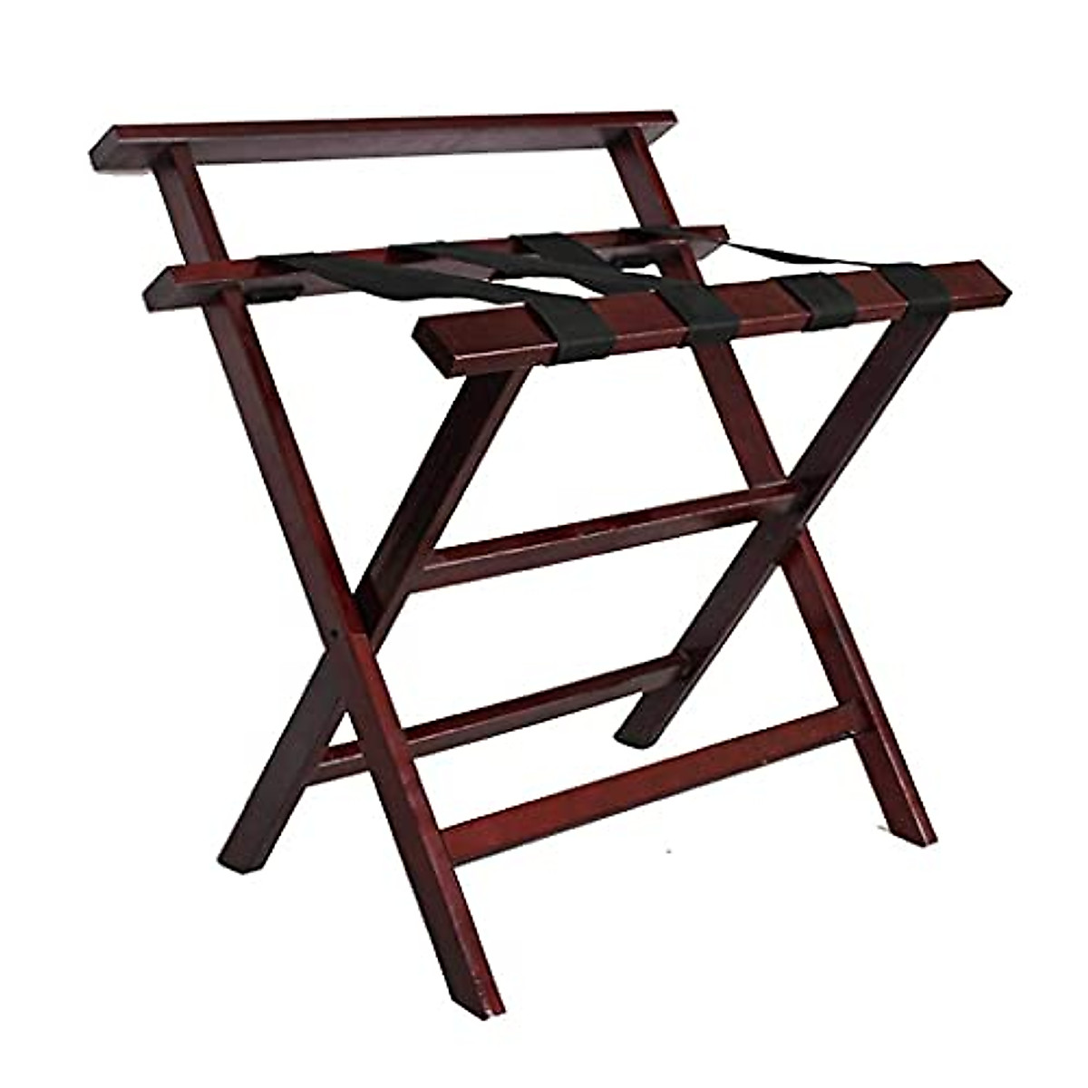 ELEdvb Luggage Rack Luggage Rack Hotel Room Foldable Solid Wood Suitcase Holder Luggage Rack Shelving Suitcase Backpack