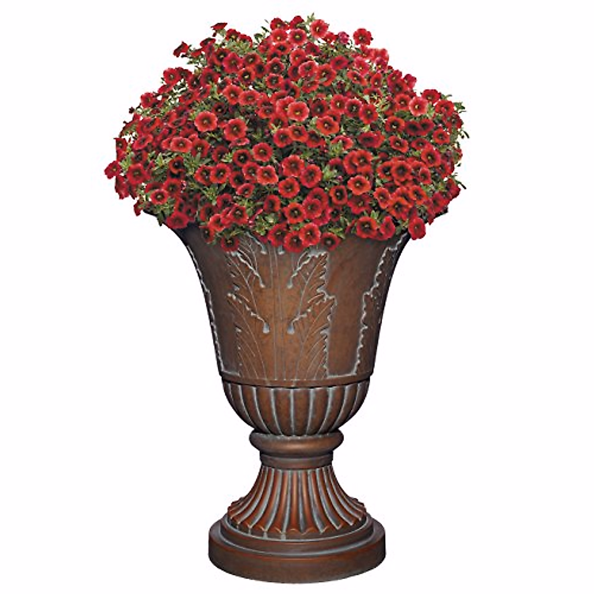 Classic Home & Garden 3/805AB/1 Exquisite Oakmont Planter, 21" Aged Bronze