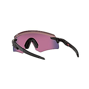 Oakley Men's OO9471 Encoder Rectangular Sunglasses, Dark Galaxy/Prizm Road, 36 mm