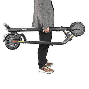 YBang Rear Suspension Kit for Segway Ninebot ES1 ES2 ES3 ES4 ES5 Electric Scooter Shock Absorber Accessories with Reflective Strips and Led Side Light (for ES2/ES4/ES5)