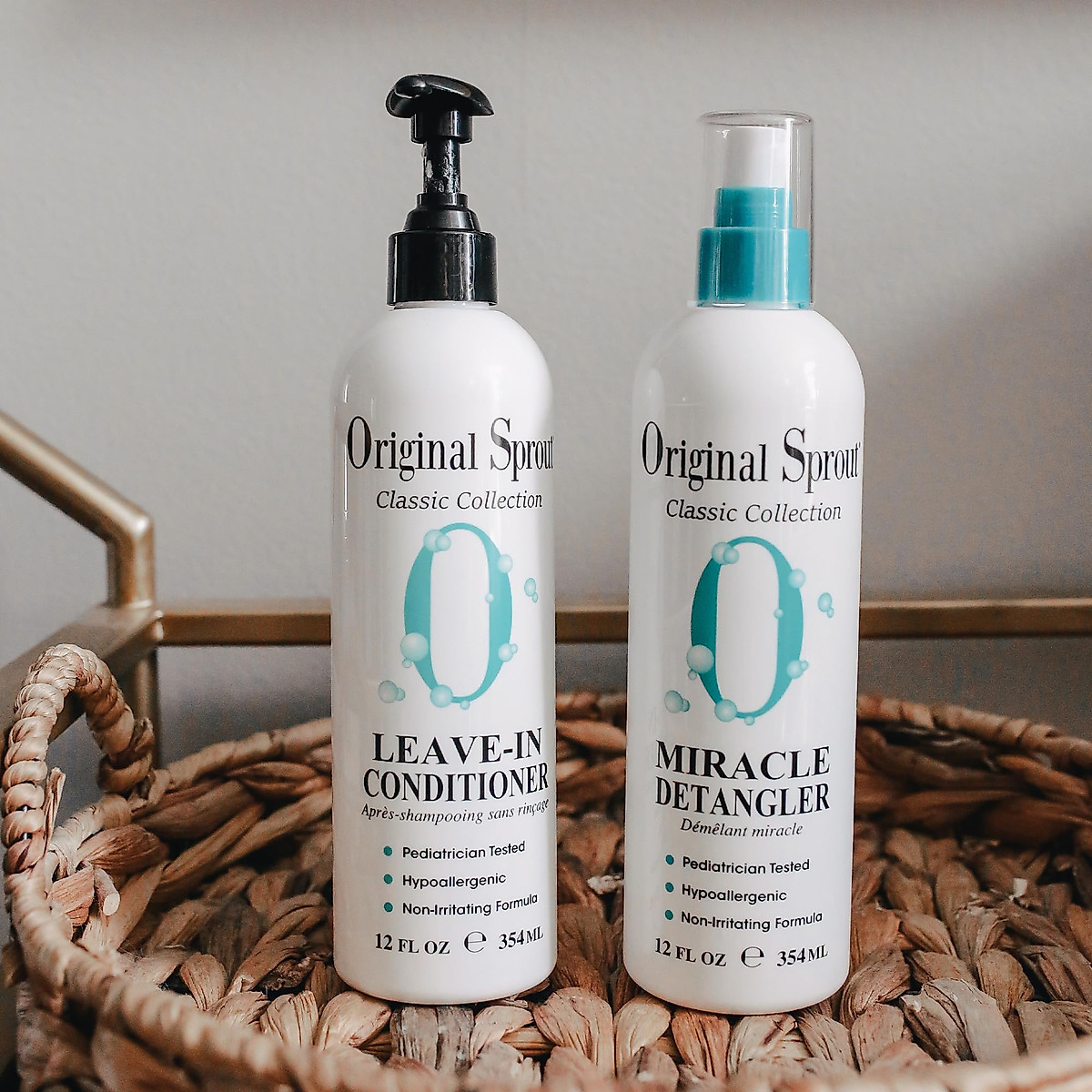 Original Sprout Miracle Detangler, Leave-In Conditioner Treatment for All Hair Types, 12 oz. Bottle