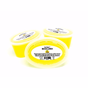 3 Pack of MEYER LEMON Gentle Aroma Gel Melts For Warmers And Burners PEEL, MELT, ENJOY By The Gel Candle Company
