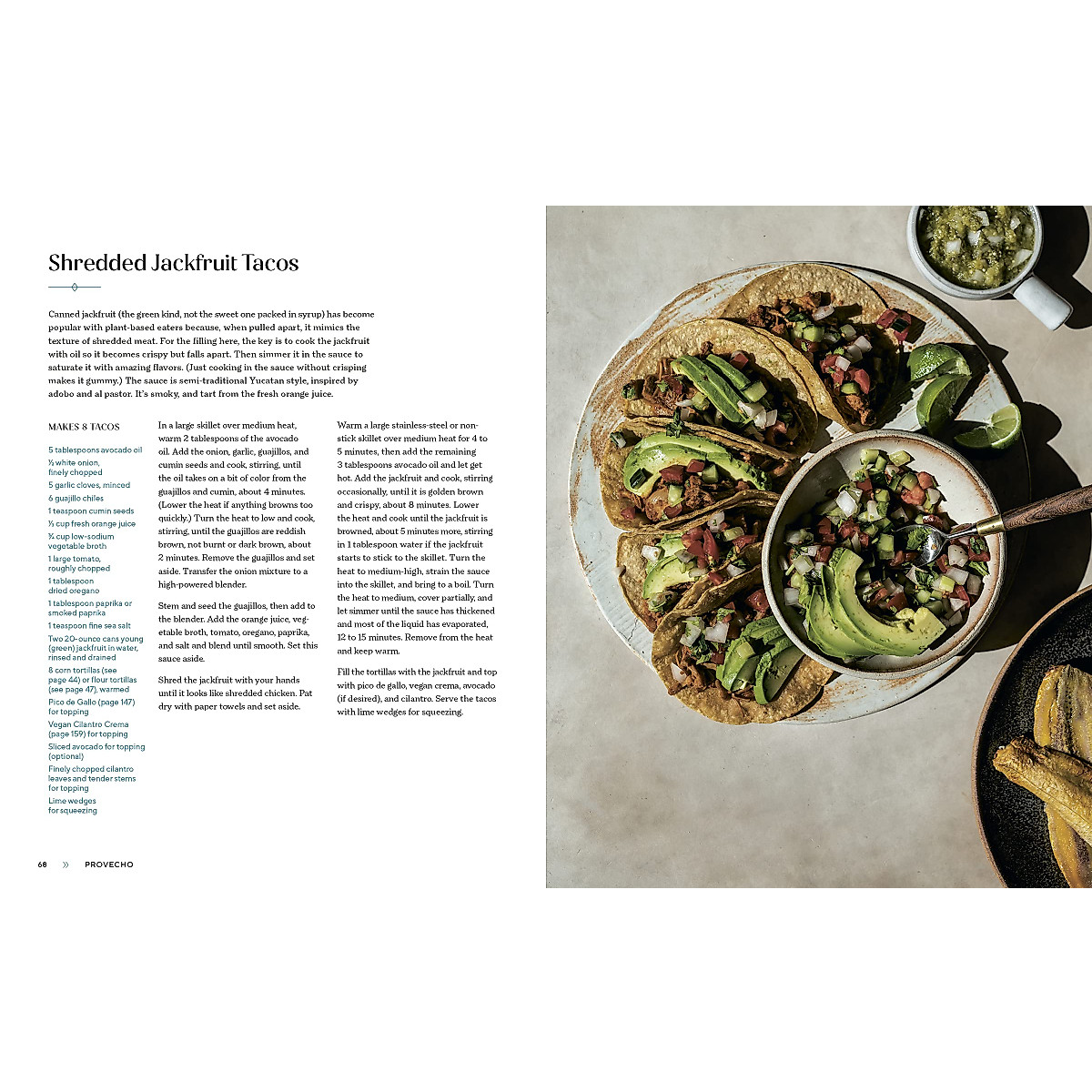 Provecho: 100 Vegan Mexican Recipes to Celebrate Culture and Community [A Cookbook]