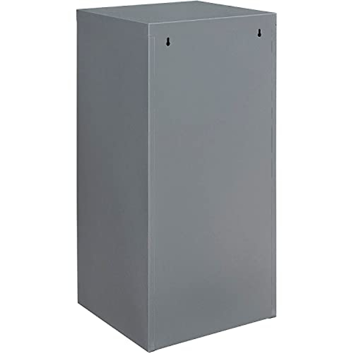 Global Industrial Assembled Wall Storage Cabinet, 13-3/4x12-3/4x30, Gray
