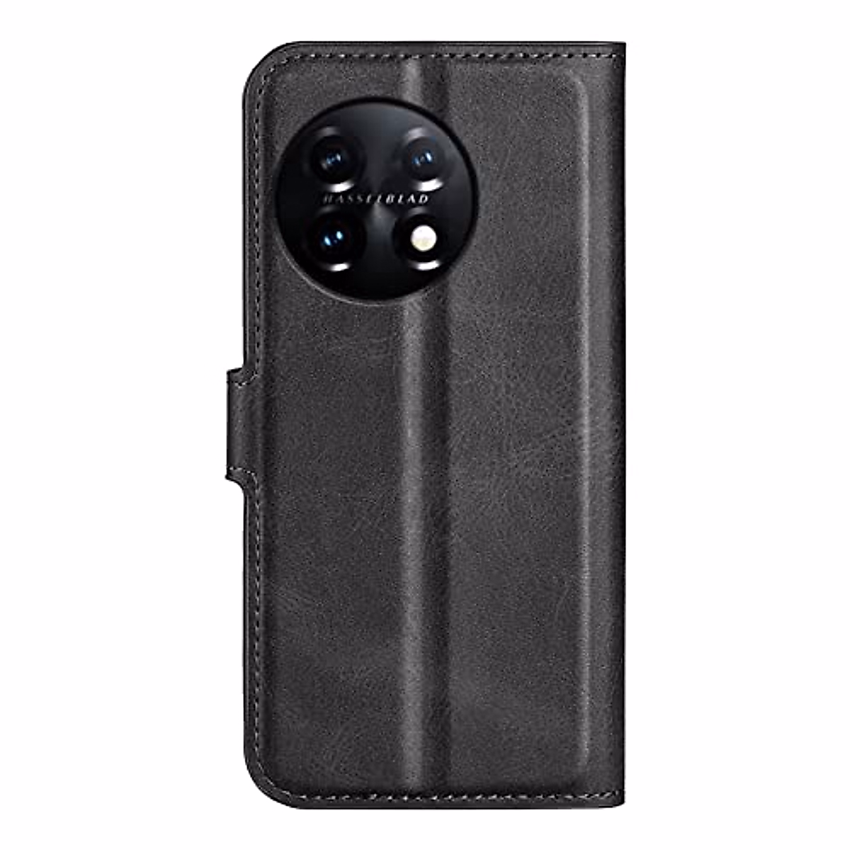 Kezaizhe Flip Case for OnePlus 11 Wallet PU Leather Magnetic Protective Cellphone Case for One Plus 11 Folio Book Cover with Stand (Black)