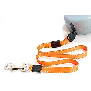 Wigzi Two Dog Retractable Non-Tangling Dog Leash with Innovative Gel Handle - Walk 2 Dogs Up to 50 lbs Each - 10 ft Leads, Small/Medium, Gray