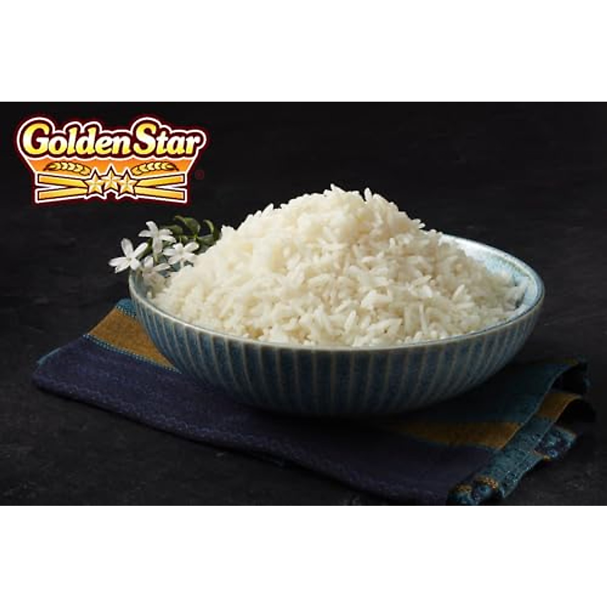 Golden Star Jasmine Rice, 80 oz