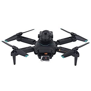 Mini WIFI RC Drone with 4K HD Dual Camera for Adults Kids, RC Helicopters Quadcopter with Position Hover, 360 Obstacle Avoidance, Speed Adjustment, Gesture recognition