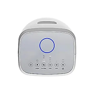 Coway Tower True HEPA air purifier with Air Quality Monitoring, Auto Mode, Timer, Filter Indicator, White (AP-1216L)