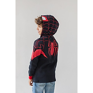 Marvel Spider-Man Miles Morales Toddler Boys Zip Up Hoodie Spiderverse 5T