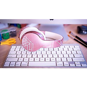 PowerLocus Wireless Bluetooth Headphones, Bluetooth Headphones Over Ear, Super Bass Hi-Fi Stereo, Soft Earmuffs, Foldable Wireless and Wired with Mic for Cell Phones, Online Class, Home Office, PC,TV