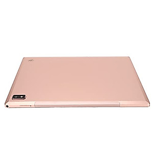 ANGGREK 10.1in HD Tablet, 3GB RAM, 64GB ROM, 8.0, 4G Dual SIM, Dual Standby, Pink, Dual Cameras, 100-240V (US Plug)
