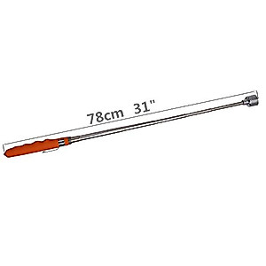 Telescoping Magnetic Pick Up Tool Extendable 31" 20 lb Telescopic Magnet Stick Useful for Hard-to-Reach,Sink Drains Mechanic Automotive Gifts for Men Women Husband Birthday Father's Day,Christmas