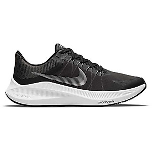 Nike Women's Sports Running, Black White Dk Smoke Grey Lt Smoke, 8.5