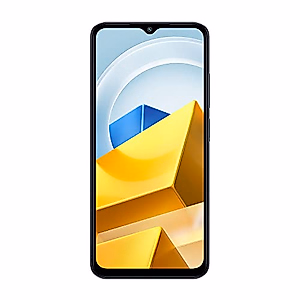Xiaomi Poco M5 4G LTE GSM (64GB + 4GB) 50MP Triple Camera 6.58" Octa Core (NOT for USA Market) Global Unlocked + (w/Fast 51w Car Charger) (Black (Global Version))