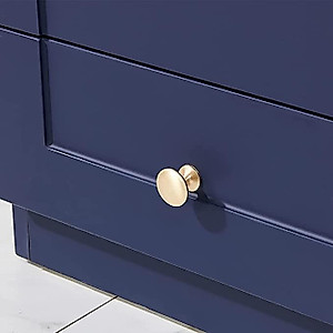 18 Inch Bathroom Vanity with Sink, Small Bathroom Sink Vanity Combo, Blue Bathroom Vanity Cabinet Set, Modern Bath Vanity for Small Space, 1 Door and 1 Drawer