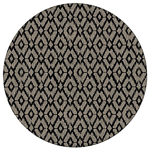 Abstract Contemporary Area Rug Carpet for Kids Teen Girls Boys Bedroom, Living Room, Washable Outdoor Indoor Accent Throw Runner Floor Mat Area+Rug Solid Minimalist Geometric 6FT(Round)