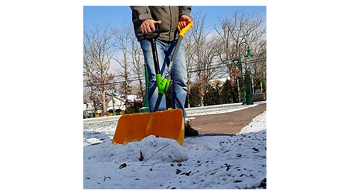 Rah Handle: Ergonomic Back-Saving Grip for Shovels & Tools