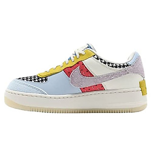 Nike Women Air Force 1 Shadow (DM8076-100) (Women DM8076-100, Numeric_6)
