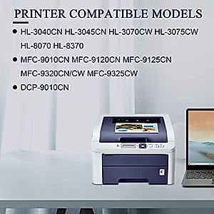 MOLIMER 5 Pack TN210 TN-210 Compatible TN-210 Toner Cartridge Replacement for Brother HL-3040CN HL-3045CN HL-3070CW MFC-9010CN MFC-9120CN MFC-9125CN DCP-9010CN Printer (2BK+1C+1M+1Y)