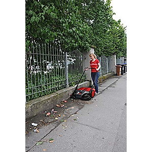 Haaga 477 Profi-line Deluxe Manual Triple Brush Sweeper, 31" Width,Red,50 Litres