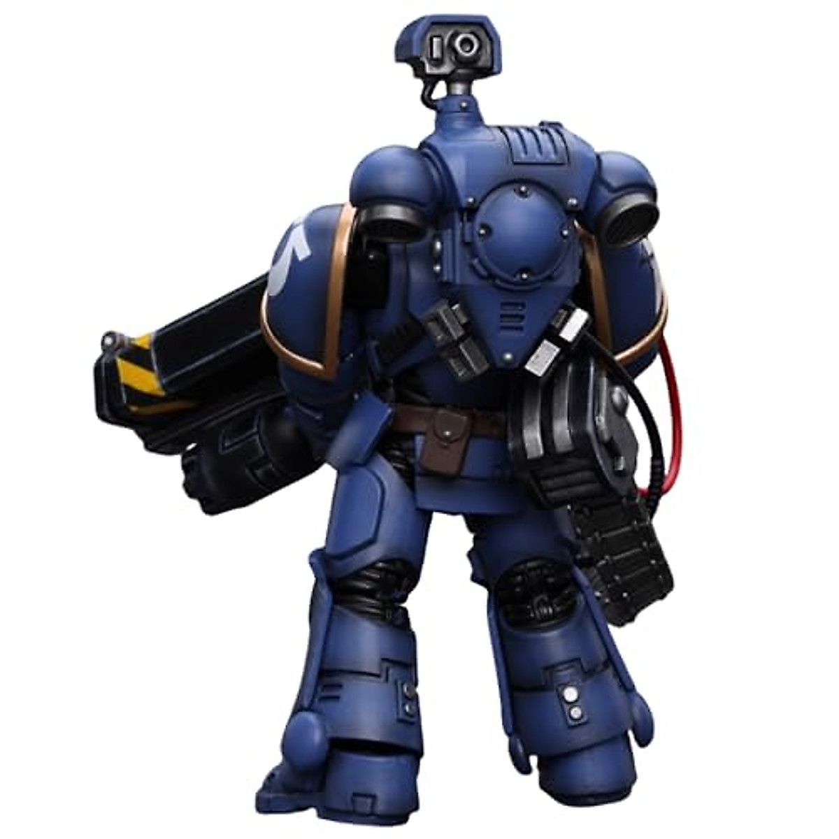 HiPlay JoyToy Warhammer 40K Collectible Figure: Ultramarines Desolation Marine with Castellan Launcher-Superkrak 1:18 Scale Action Figures JT8810 (Castellan Launcher-Superkrak JT8810)