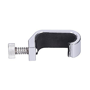 Bag Frame Hook,Bag Frame Hook Crotchet Crotchet Adjustable Modification for Vespa GTS//LXV(A (silver))