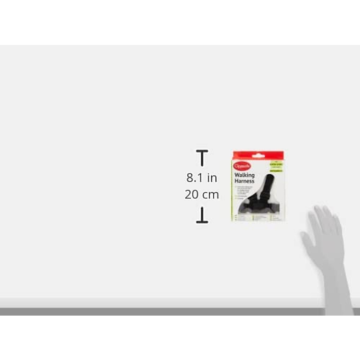 Clippasafe Harness/reins Nylon - Black