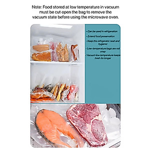 Luontgom Vacuum Sealer Bags, 150 Pack 3 Sizes Precut Bags 6"X10" 8"X12" 10"X14" Vacuum Seal Bags for Food Saver, Vacuum Food Storage Bags for Sous Vide Freezer Vac Storage Meal Prep