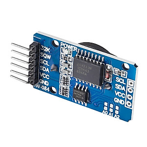 Diitao 6PCS Real Time Clock Module DS3231 AT24C32 IIC RTC Clock Module High Precision RTC Module 3.3V-5.5V for Arduino for Raspberry Pi(Without Battery)