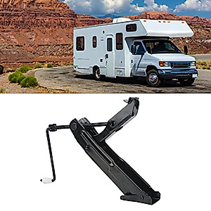 Auto Parts,Hand Crank Jack 1.7 Ton Capacity Tire Raised Lifting Jack Stabilizer Leveling Jacks