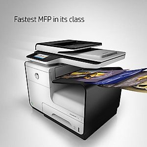 HP PageWide 377dw Color Multifunction Business Printer with Wireless & Duplex Printing (J9V80A)