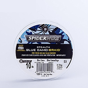 Ochoos Stealth #1.5 114m 4.5kg Power PE Fishing Line Blue Camo Fishing Braid Line Pesca - (Size: 1.5) - Fishing Line