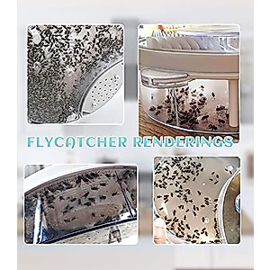 Yaciw Electric Fly Trap, Fly Trap Pest Device Insect Catcher Automatic Flycatcher Fly Trap Pest Reject Control Catcher Insect Repellents Tools