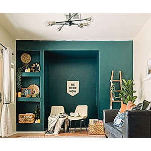 Artera Oversize Wicker Storage Basket - Set of 3 Woven Water Hyacinth Blanket Baskets with Handle, Rectangular Natural Nesting Floor Storage Bins for Living Room, Bedroom or Laundry Room