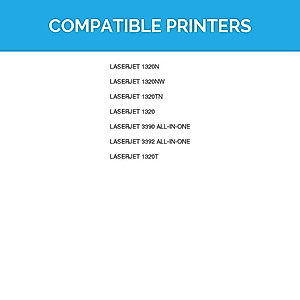 LD Products Compatible Toner Cartridge Replacement for HP 49X Q5949X High Yield (Black) for use in HP Printer Laserjet: 1320, 1320n, 1320nw, 1320t, 1320tn, 3390 and 3397