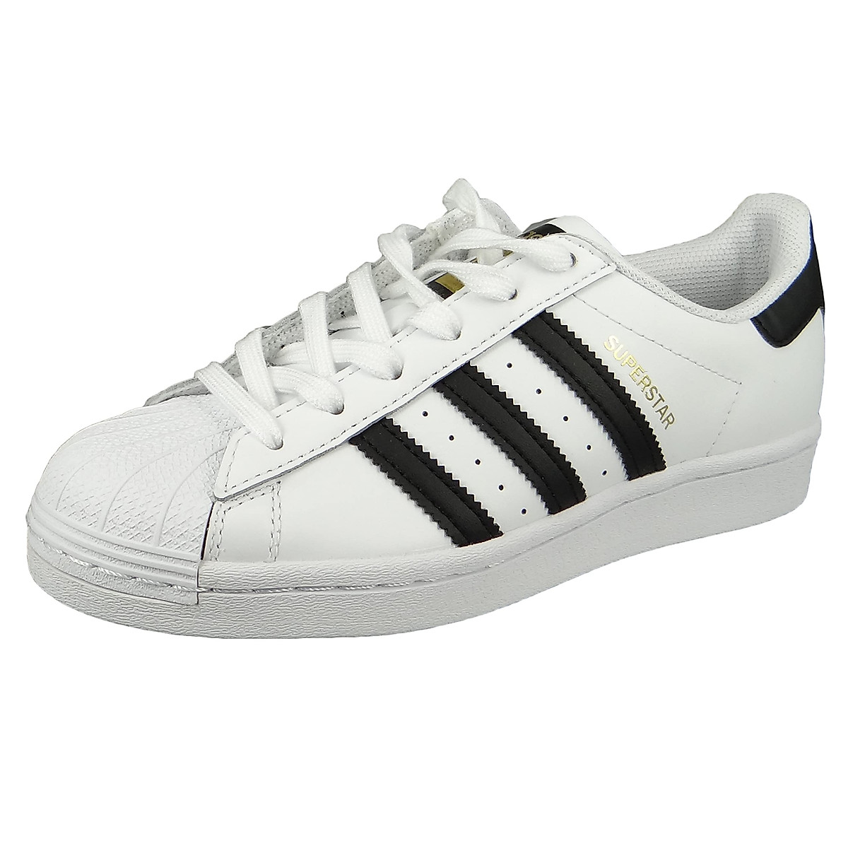 adidas Men's Superstar' Sneaker, Footwear White Core Black, 8.5