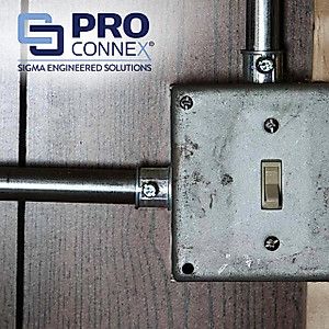 SIGMA ENGINEERED SOLUTIONS ProConnex TC-501 EMT Set Screw Connector 1/2" 50-Pack