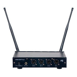 VocoPro, 4 A-B Box, XLR, Black, Digital-Quad-H4 (DIGITALQUADH4)