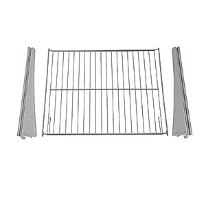 ClosetMaid ShelfTrack Hardware Kit for Add-On Drawer, Drawer Frame Hardware, Nickel Finish