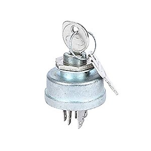 Riding Lawn Mower Ignition Switch Replaces STD365402 725-1717 925-1717 140301 92556 092556MA 092556 532140301 fits Briggs & Stratton Craftsman Husqvarna Murray ayp 4position 7terminal (1 Pack)