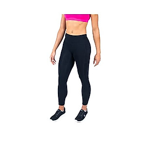 Spalding Women's Legging with Pockets, 28 inch Inseam Black