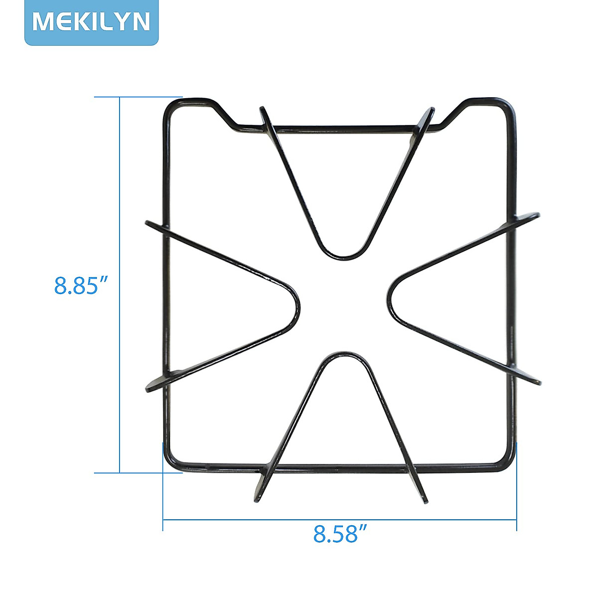 Gas Stove Grates Replacement 8053458 Gas Range Burner Cooking Grate for Whirlpool WPW10268483 W10268483 8053580 AP6018155 PS11751457