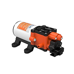 wrtgerht Mini Power Small Pump 100PSI 24V Marine Water Pump Diaphragm Pump Boat Accessories Showers Toilets Water Transfer Motor